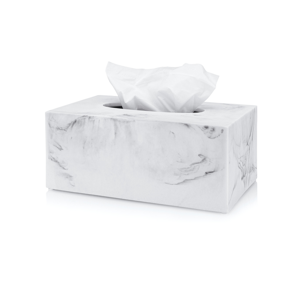 Rectangular Tissue Box - Blanc Collection – Essentra Home